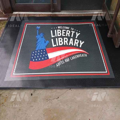 Outdoor Logo Scraper Custom Doormat | Ideal Mats