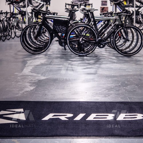 Custom printed motorcycle mats | Ideal Mats