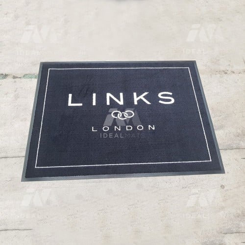 Soft Full Colour Printed Custom Logo Entrance Mat | Ideal Mats
