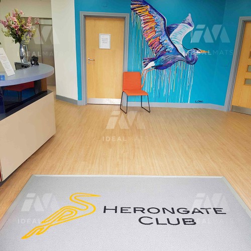 Soft Full Colour Printed Custom Logo Entrance Mat | Ideal Mats