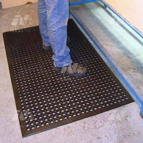 Anti-Slip Swarf Mats - Industrial Duckboard Floor Mat, Anti Skid Debris ...