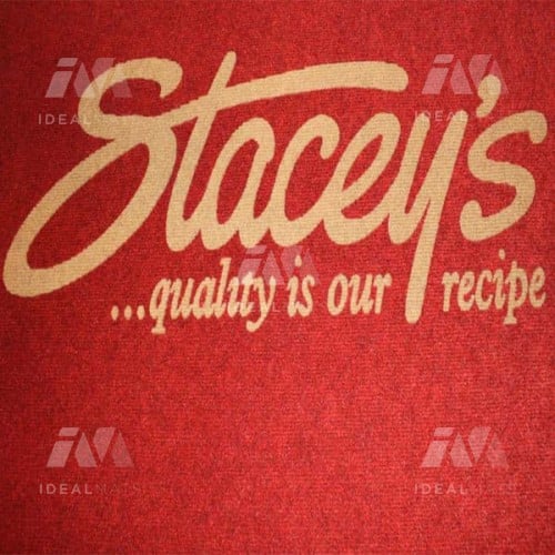 Heavy Duty Brush Logo Mats | Ideal Mats