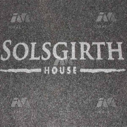 Heavy Duty Brush Logo Mats | Ideal Mats