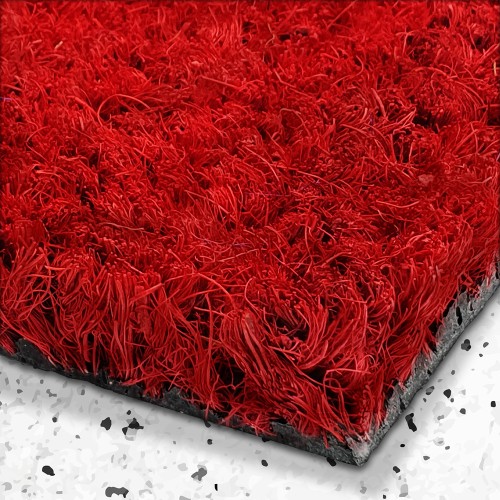 Red Coir Doormat - Made to Measure Sizes | Ideal Mats