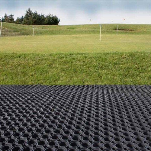 Surface Safe Natural Impact Absorbing Rubber Matting | Ideal Mats